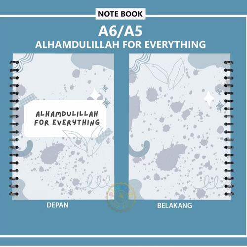 Jual (02)BUKU TULIS NOTEBOOK ISLAMI SPIRAL GARIS/POLOS - Garis 50 ...