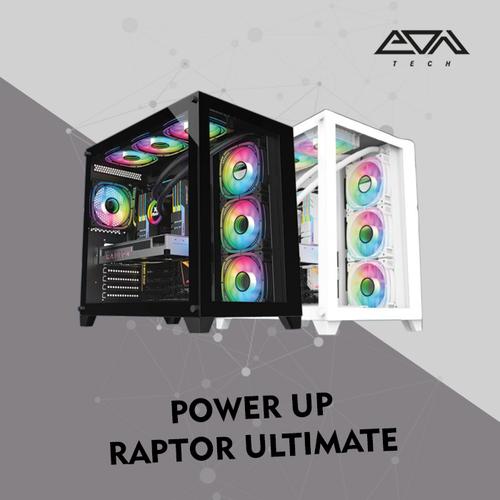 Jual 3 Power Up RAPTOR Ultimate PC Gaming Case | Casing ATX Free 4Fan ...