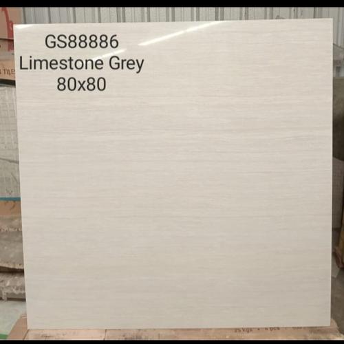 Jual Granit Lantai/Dinding 80x80 Limestone Grey Glazed Polished By ...