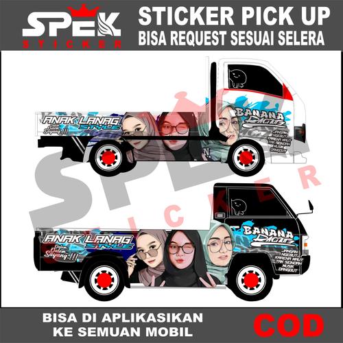 Jual STICKER PICK UP JENIS L300, NEW CARRY, TRAGA, TSS, GRANMAX BISA ...