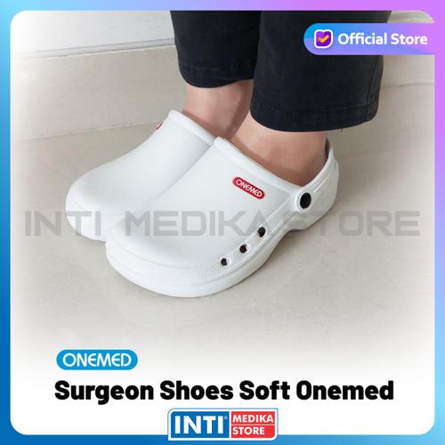 Promo ONEMED - Sepatu Sandal Tenaga Medis SURGEON SHOES Soft Anti Air ...