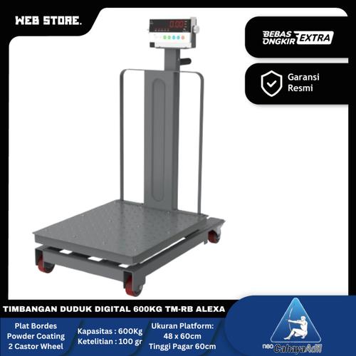 Promo Timbangan Duduk Digital 600kg + Pagar Ferbeng ALEXA Cahaya Adil ...