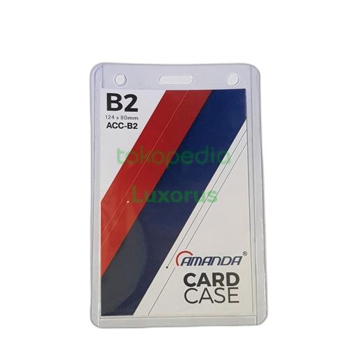 Jual Name Tag Plastik ID Card Case B2 - Kota Bandung - Luxorus | Tokopedia