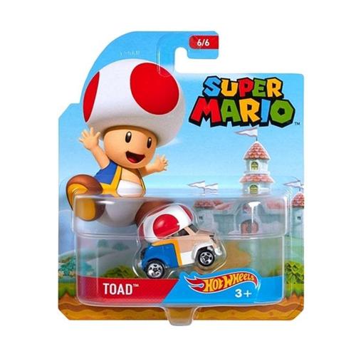 Jual Hot Wheels Character Cars Toad Super Mario Diecast - Kab ...