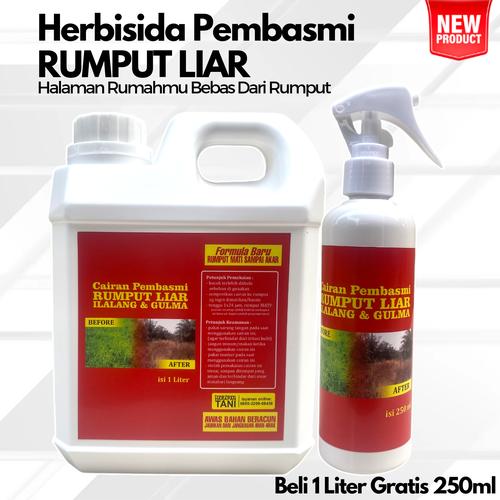Jual Spray Cairan Pembasmi RUMPUT LIAR,ILALANG,GULMA 1L GRATIS 250ML ...