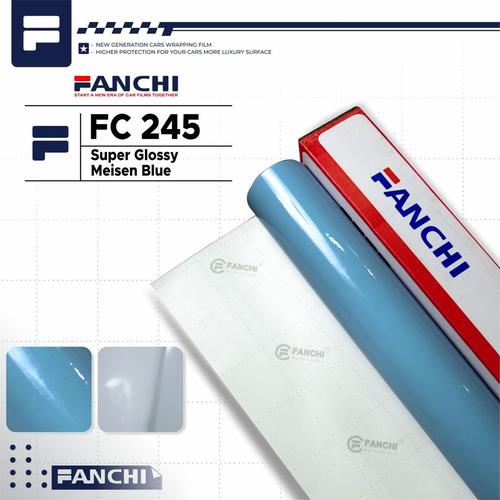 Jual 50cm Sticker Fanchi FC245 Super Gloss Glossy Meisen Blue per 50cm ...