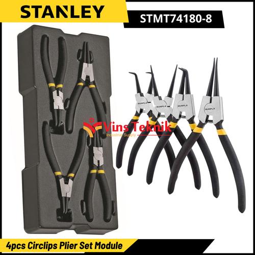 Jual Tang Circlip Set 4pcs Basic Circle Pliers Module STANLEY STMT74180 ...