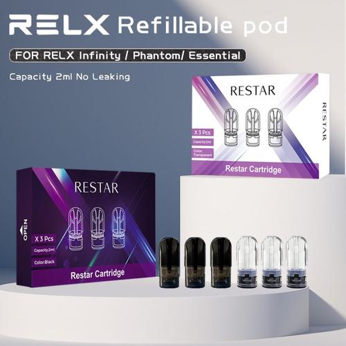 Jual RESTAR REFILLABLE CARTRIDGE DJOY Device Relx Compatible INFINITY ...
