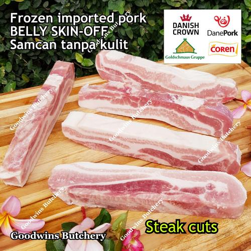 Jual Pork SAMCAN BELLY SKIN OFF Spain Coren Duroc Selecta STEAK ...
