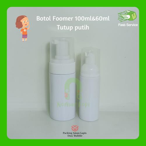 Promo Botol Foamer Putih Botol Foam 60ml dan 100ml - 100mlPth Foamer ...