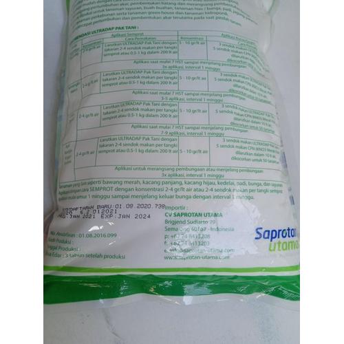 Jual SEDIA! Pupuk ULTRADAP / MAP Pak Tani 1 kg kemasan asli pabrik ...