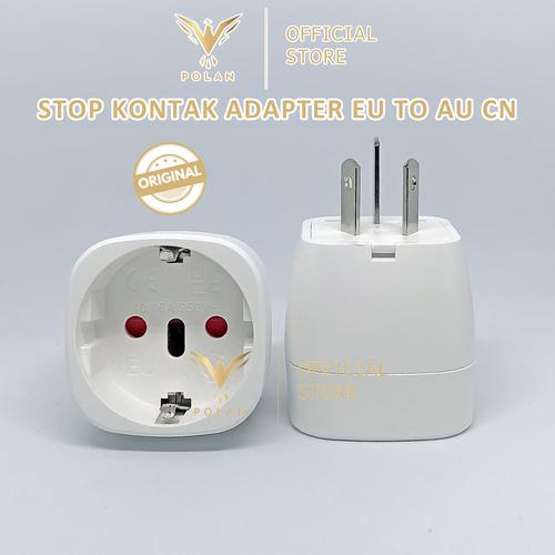 Jual STOP KONTAK COLOKAN LISTRIK ADAPTER AU CN NZ AUSTRALIA CHINA NEW ...