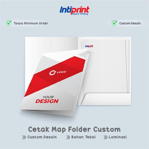 Jual Cetak Map Folder Custom / Map Lipat Print Full Warna Bahan Tebal ...