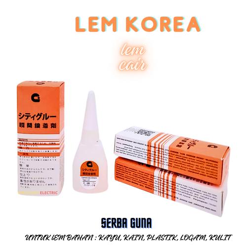 Jual Lem Korea Cair Power GLue Type C 20 Serba Guna Lem Kayu Logam ...