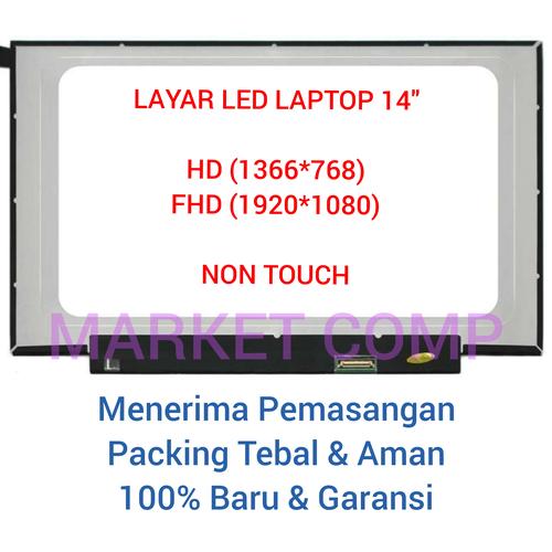 Jual LAYAR LED LCD LAPTOP HP PAVILION HP 14 DV 14DV 14-DV 14-DV0000 14 ...
