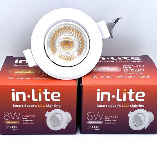 Jual LAMPU SPOTLIGHT INLITE INDC232 5W 8W 5 WATT 8 WATT LAMPU SOROT ...
