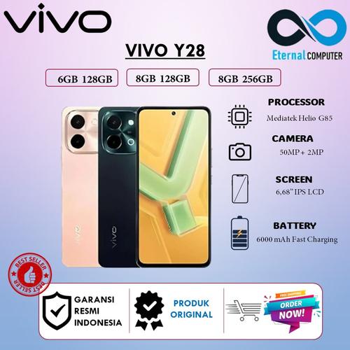 Jual Vivo Y28 6/128GB 8/128GB 8/256GB Garansi Resmi Indonesia - GREEN ...