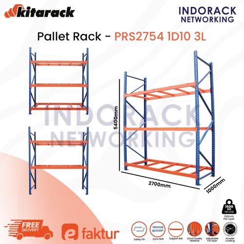 Jual KITARACK Rak Pallet 1.5 TON Racking Pallet Heavy Duty Panjang 2.7M ...