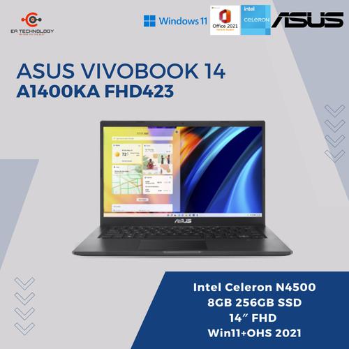 Jual ASUS A1400KA FHD423 Intel Celeron N4500 8GB 256SSD 14" FHD W11+OHS ...