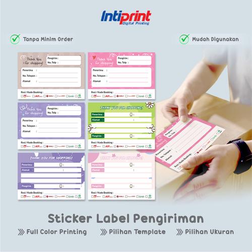 Jual Sticker Label Pengiriman Olshop [READY STOCK] Stiker Paket ...