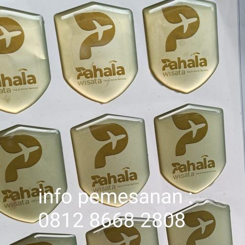 Jual emblem stiker untuk logo koper - Jakarta Pusat - Dome Stiker ...