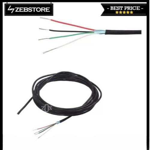 Jual Cable Pickup Shielded Wire 4 Conductor Hookup 24AWG 3M - Kota ...