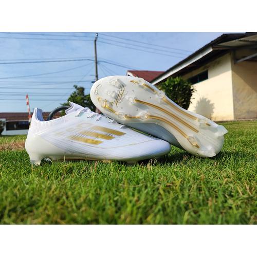 Promo Sepatu Bola Adidas F50 Elite FG - White Gold Metallic White - 42 ...
