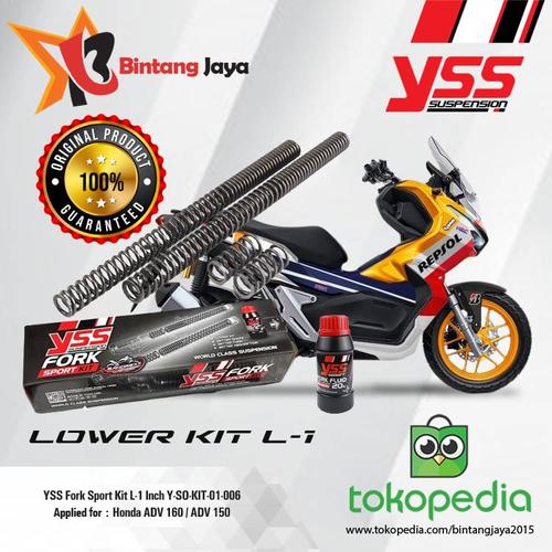 Jual YSS Fork Sport Kit L-1 Inch Y-SO-KIT-01-006 For Honda ADV 160/ADV ...