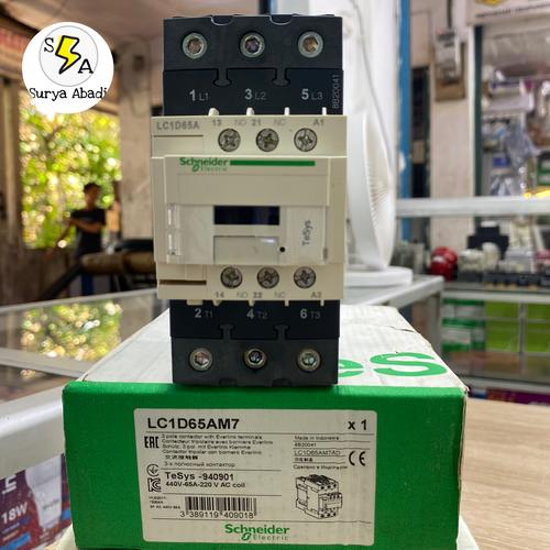 Jual Kontactor LC1D65M7 200V Schneider original - Kota Bandung - Surya abadi22 | Tokopedia