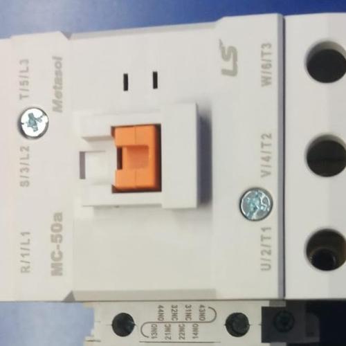Jual MC-50 CONTACTOR/KONTAKTOR LS is 50A 110 VAC 2NO/NC 50/60Hz 3P MC ...