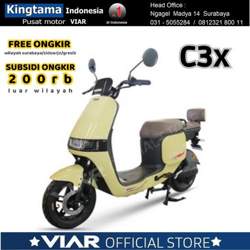 Promo Sepeda Listrik VIAR C2 - PROMO - ORIGINAL - PO - Kuning, Pulau ...