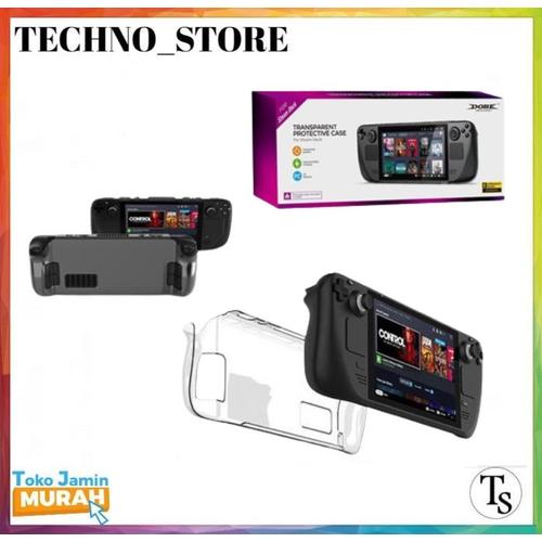 Jual Dobe Steam Deck/ OLED Clear Case Hardcase Casing Bening Mika TY ...