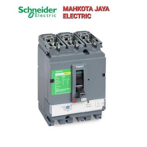 Jual SCHNEIDER MCCB CIRCUIT BREAKER EASYPACK CVS100B 16A 3P 25KA TM16D ...