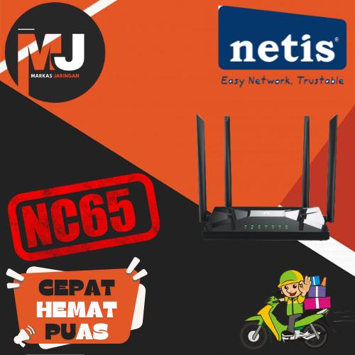 Jual Netis NC65 AC1200 Wireless Dual Band Gigabit Router - Jakarta ...