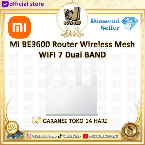 Promo Mi BE3600 Router Wireless Mesh WIFI 7 WIFI7 WIFI6 2.5G Dual WAN ...