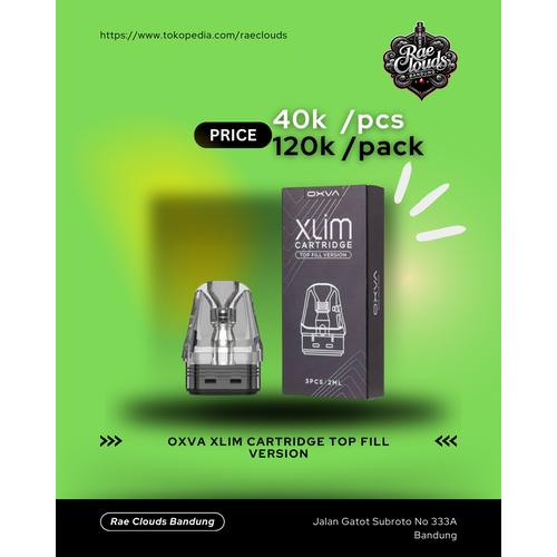 Jual Cartridge Oxva Xlim Top Fill Version - 0,4 Ω, 1 pcs - Kota Bandung ...