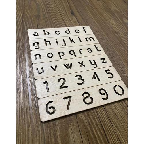 Jual Pre Writing Board Pre-School (Paud), Follow the Alphabet and ...