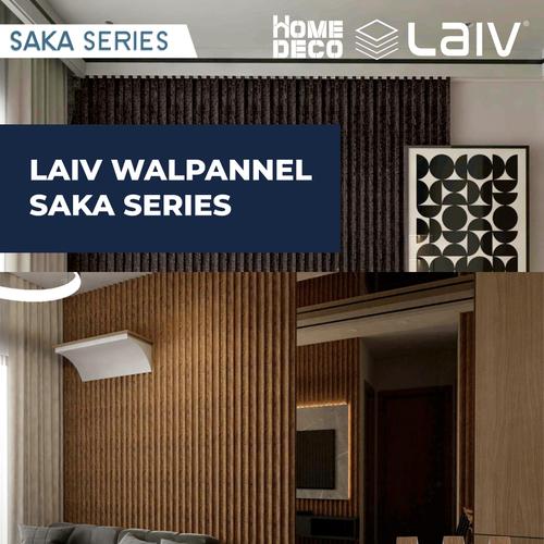 Promo LAIV Wallpanel Saka Series PVC Wood Panel Kisi Kisi Panel PVC ...