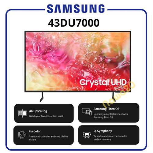 Promo SAMSUNG UA43DU7000 SMART TV 43DU7000 UHD 4K CRYSTAL 43 inch 2024 ...