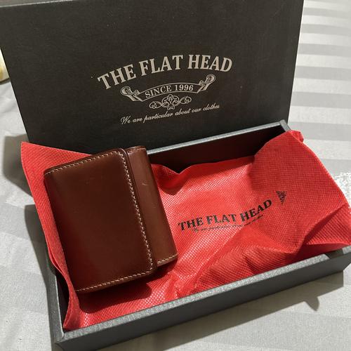 Jual The Flathead Trifold wallet shell cordovan burgundy - Kab. Bogor ...