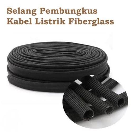 Jual Selang Pembungkus Kabel Listrik Pelindung Cable Fiberglass Tahan ...