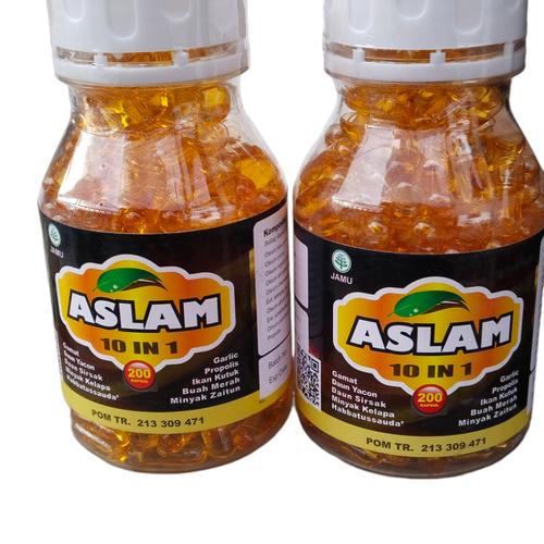 Jual kapsul aslam 10 in 1 isi 200 kapsul - Kota Makassar - Saha Herbal ...