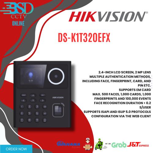 Jual DS-K1T320EFX HIK Acces Control Terminal Face Recognition Terminal ...