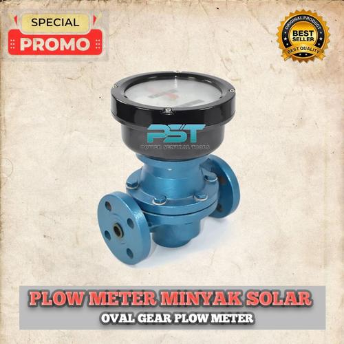 Jual Oval Gear Flow Meter Flow meter Solar minyak 4inch Model Flange ...