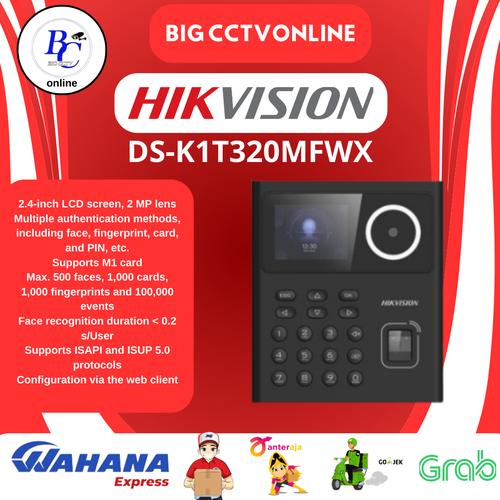 Jual HIK DS-K1T320MFWX-HIKVISION Acces Control Terminal Face ...