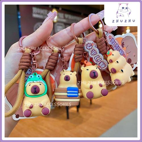 Promo K024 Gantungan Kunci Lucu Karakter Capybara - CapyA - Kab ...