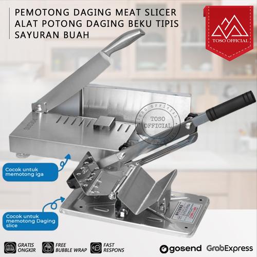 Jual PEMOTONG DAGING MEAT SLICER ALAT POTONG DAGING BEKU TIPIS SAYURAN ...