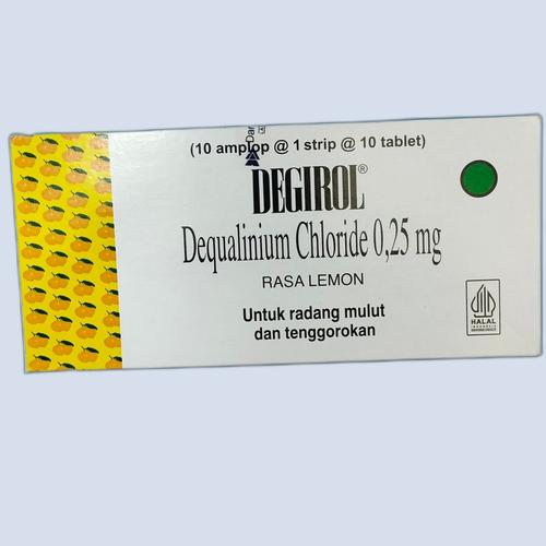 Jual Degirol box untuk radang mulut dan tenggorokan - Jakarta Timur ...