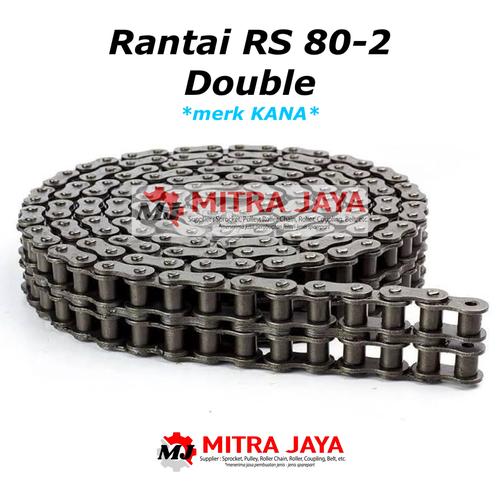 Jual ROLLER CHAIN RS 80-2 KANA (RANTAI SPROCKET DOUBLE) - Jakarta Barat ...