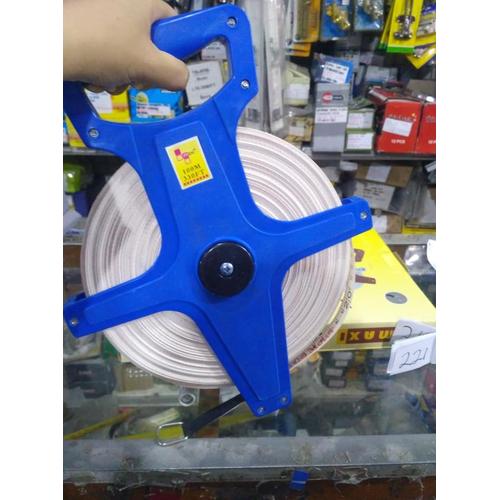 Jual alat pengukur panjang 10000 cm rol meter alat bangunan ruler tanah ...